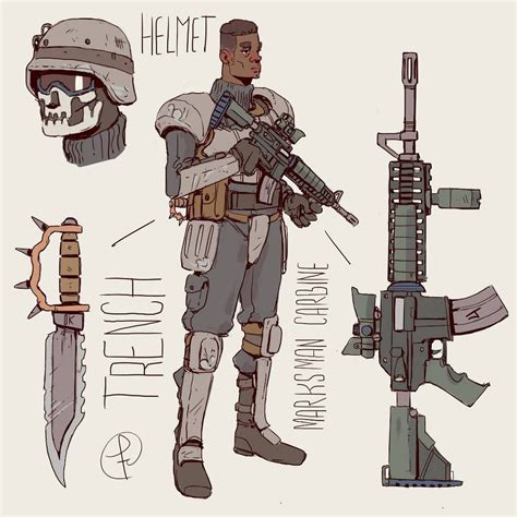 Fallout Character Concept Art