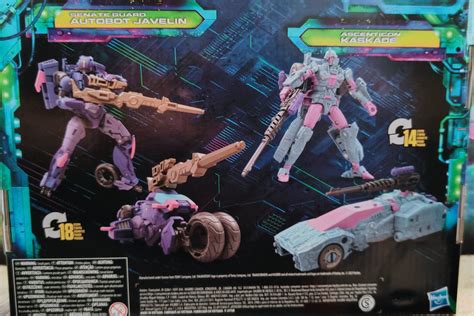 Transformers Legacy Deadeye Duel 2 Pack Ascenticon Kaskade Vs Senate
