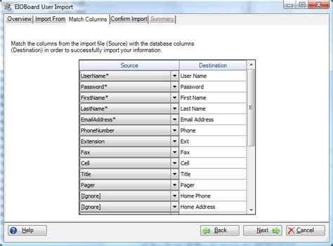 Export Users From Active Directory And Import Into Savance Workplace