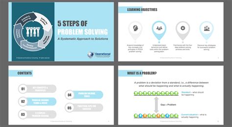 PPT Steps Of Problem Solving Slide PPT PowerPoint Presentation PPTX Flevy