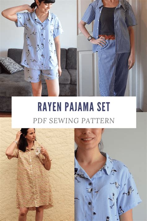 Free Pajama Shirt Sewing Patterns P489 Vintage Mccalls Sewing Pattern