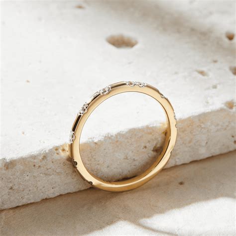 Minimalist Eternity Stackable Band Alora Bijou