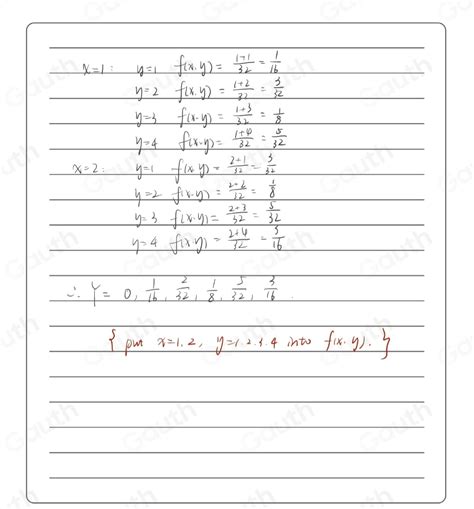 Solved A Let X T And Ybe Discrete Random Variables With Joint