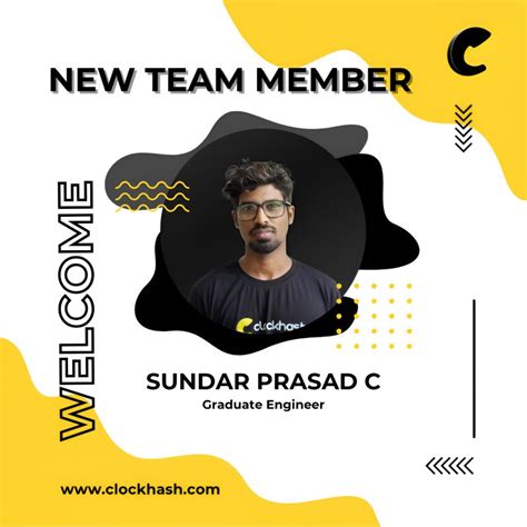clockhash on linkedin newjoinee teammember teamexpansion hashians