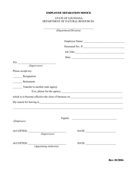 Top 27 Employee Separation Form Templates Free To Download In Pdf Format