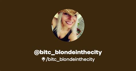 Bitc Blondeinthecity Facebook Linktree