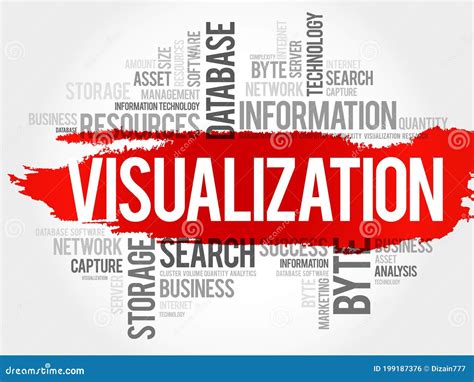 Visualization Word Cloud Stock Illustration Illustration Of Internet