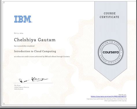 Chelshiya Gautam On Linkedin Introduction To Cloud Computing Ibm