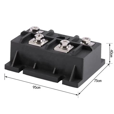 Interfaces 1pc 200a 1600v High Power Single Phase Diode Rectifier Bridge Module 4 Terminals 1600