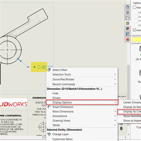 Solidworks Dimension Archives