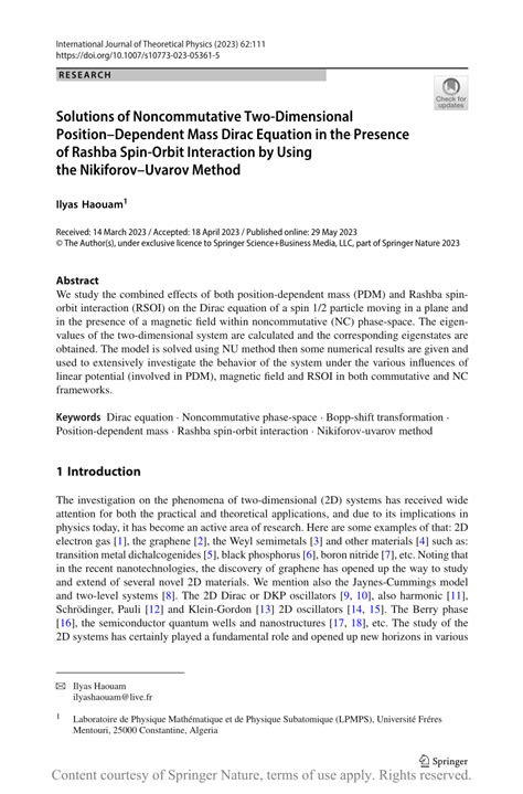Solutions Of Noncommutative Two Dimensional Positiondependent Mass Dirac Equation In The