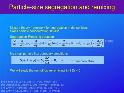 Ppt Particle Size Segregation Patterns In Convex Rotating Drums Powerpoint Presentation Id
