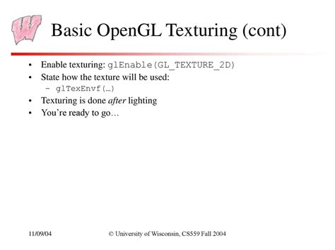 © University Of Wisconsin Cs559 Fall Ppt Download