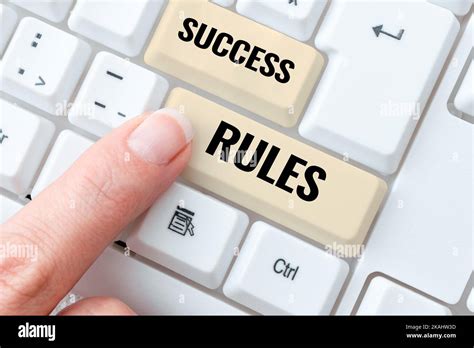 Conceptual Caption Success Rules Business Showcase Provides Guidance The Bosses Needs To Run