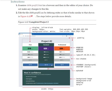 Examine Ch Proj Html In A Browser And Then In Chegg