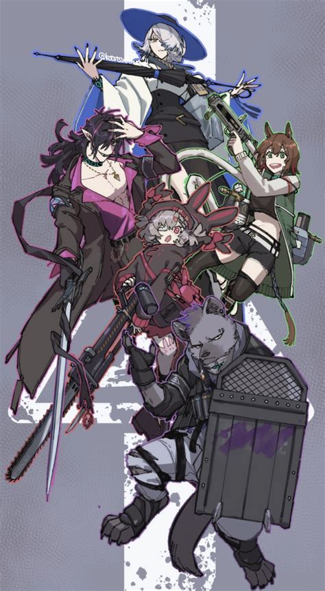 Koryuu Gackter10 Catapult Arknights Midnight Arknights Orchid Arknights Popukar