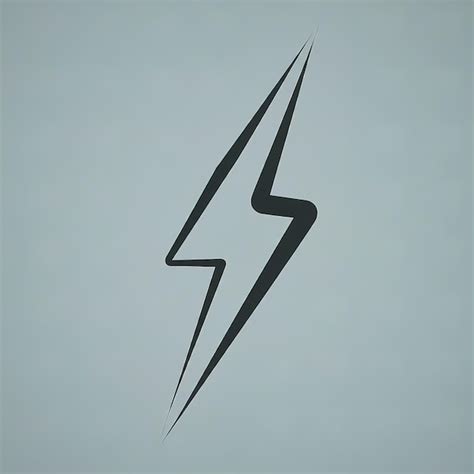 Premium Photo Lightning Symbol 3 D Rendering