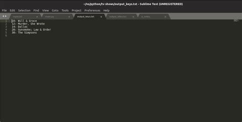 Solved 79 Lab Sorting Tv Shows Dictionaries And Lists A Program That Course Hero