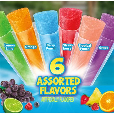 Giant Flavor Ice Freezer Pops