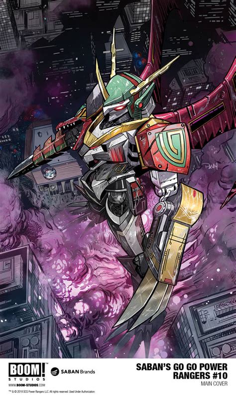 A New Zord Debuts In June With Power Rangers Shattered Grid Comicon