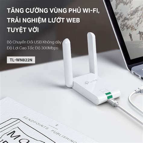 Bộ Chuyển Đổi USB Wifi TP Link TL WN822N Chuẩn N 300Mbps Shopee Việt Nam