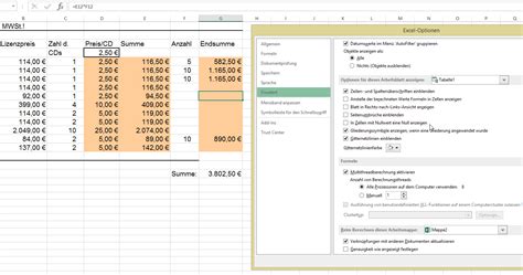Nullwerte Excel Nervt