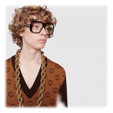 Gucci Sunglasses Gucci Dapper Dan Black Gucci Eyewear Avvenice