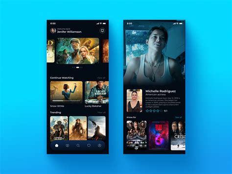 Movie Streaming App Ui Design By Shahriar Sultan On Dribbble