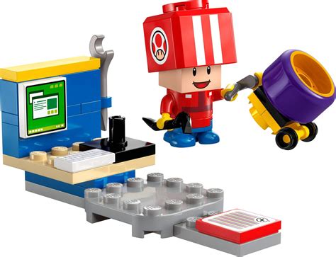 Lego® Super Mario Kart Toad Pit Crew Interactive Play Lego Set