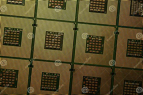 Closeup Of Obsolete Cpu Computer Processor Background Stock Image Closeup Of Obsolete Cpu Computer Processor Background Stock Image