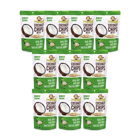 Crispconut 코코넛칩 오리지널 40g X 10 코스트코 코리아