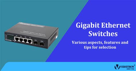 gigabit switches selection guide fast gigabit network switches for