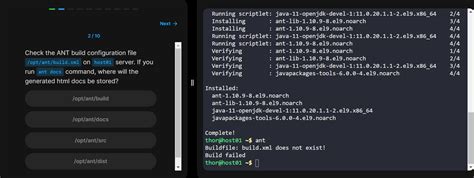 Succesfully Installed Apache Ant But It Is Showing Buildxml File Does