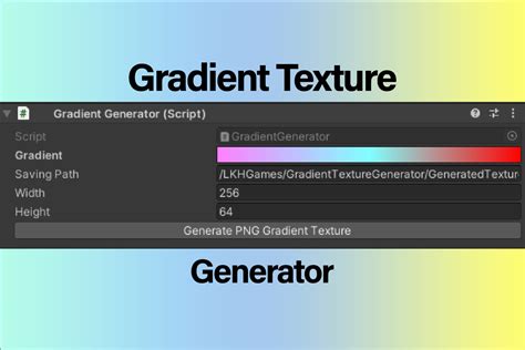 Gradient Texture Generator Utilities Tools Unity Asset Store