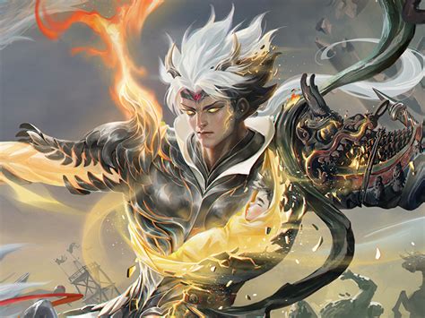 三国杀【一将成名 国潮典韵】古像化神 神赵云五松 站酷zcool
