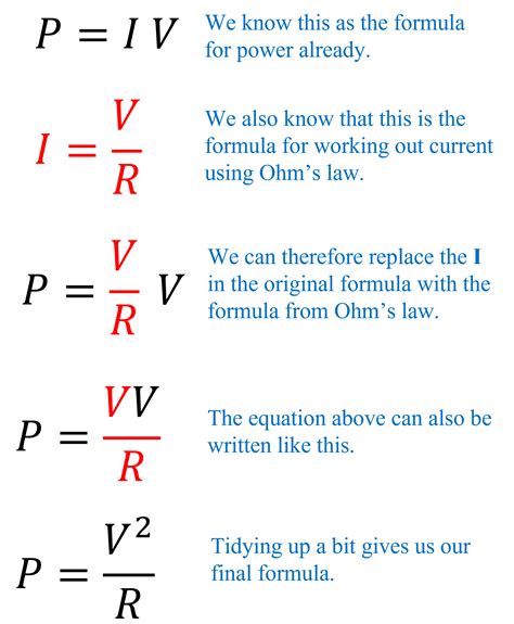 Power Formulae