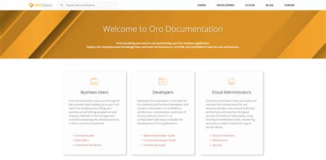 Oro Community Improvements Moving Forums To Stack Overflow Slack And
