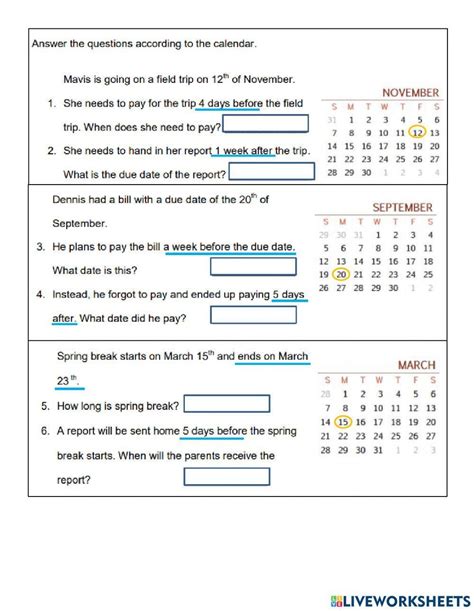 2nd Grade Addition And Subtraction Worksheets With Answer Key