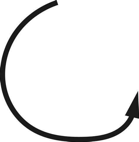 Hand Drawn Curved Arrow Shape Arrow Line 21999040 Png Hand Drawn Curved Arrow Shape Arrow Line 21999040 Png