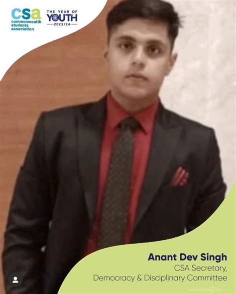 Anant Dev Singh On Linkedin Glad To Share That I Will Be Serving As