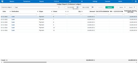 Ledger Report Realbooks Cloud Accounting Software Ledger Report Realbooks Cloud Accounting Software