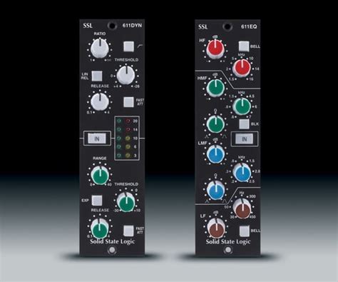 Solid State Logic E Series EQ And Dynamics Modules For Series Racks Released
