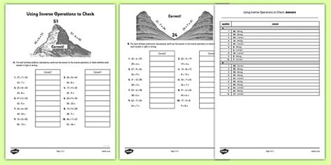 Different Types Of Mountains Worksheets