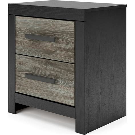 Broachmyn Nightstand Blackgray Schwartz Furniture