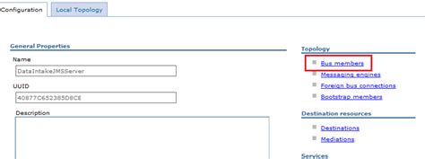 Jms Setup For Data Intake In Cluster Environment Websphere Configuration