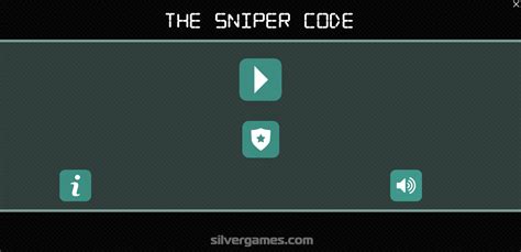 The Sniper Code Play Online On SilverGames