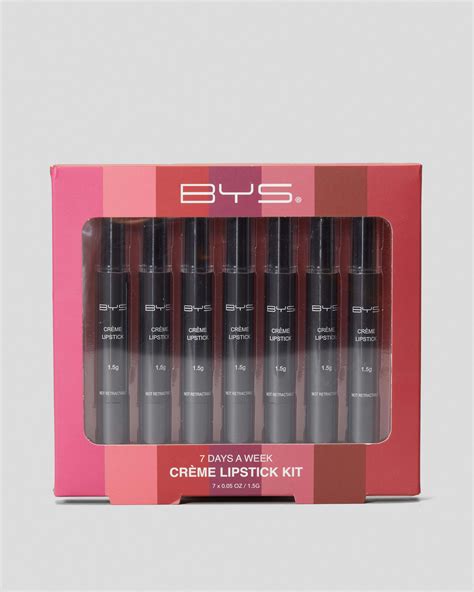 Shop Bys Matte Creme Lipstick Vault In Multi Fast Shipping And Easy