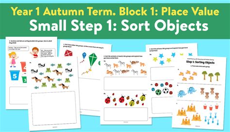 Place Value Year 1 Maths Lesson Activities Sorting Objects Teachwire