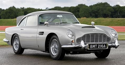 This Aston Martin Db5 Comes With A Rear Smoke Screen And Twin Front Machine Guns Maxim