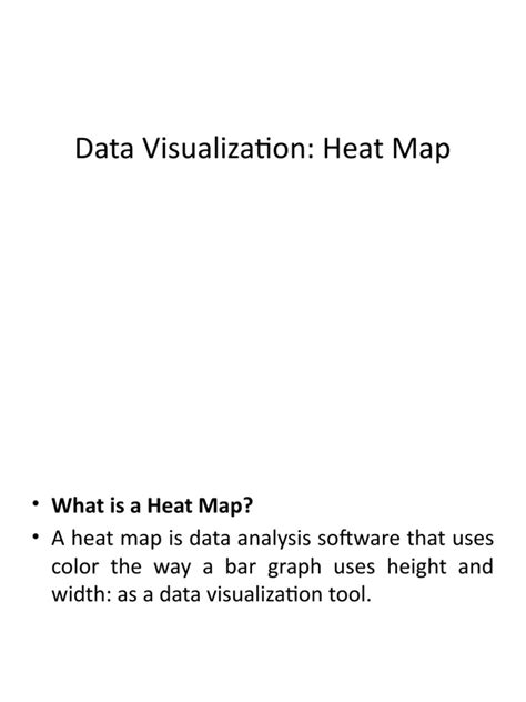 Th 14 Data Visualization Heat Map Pdf